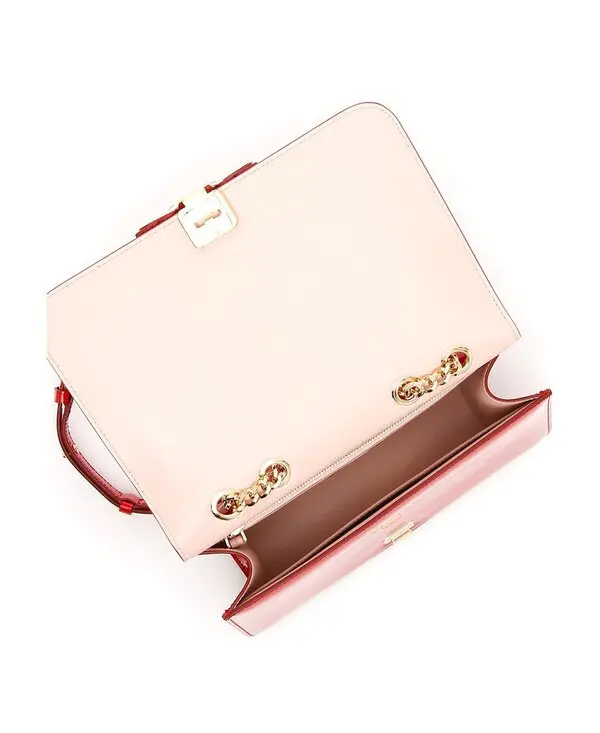 FERRAGAMO Vara Bow Shoulder Bag - Red