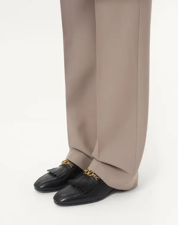 Valentino Garavani Vlogo Signature Loafers - Black