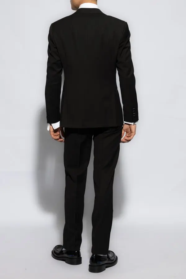 Giorgio Armani Single-breasted Tailored Suit - Black