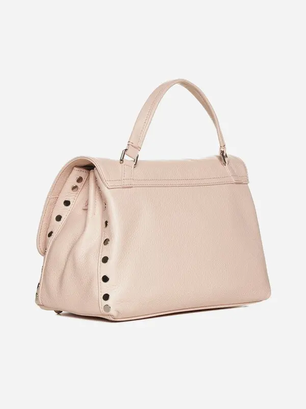 ZANELLATO Postina Twist-lock Top Handle Bag - Nude
