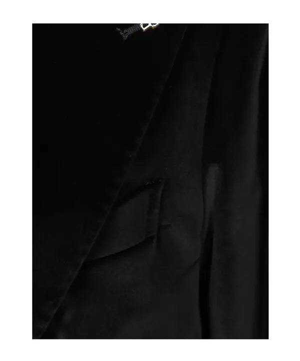 Tagliatore Single-button Velvet Jacket