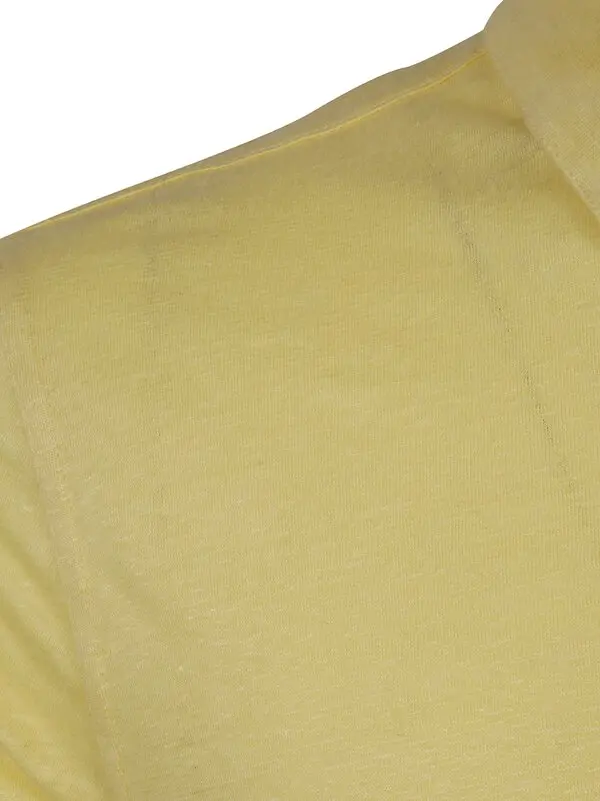 Majestic Filatures Cotton Polo Shirt - Lemon