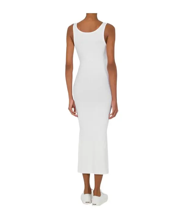 Moschino Sleeveless Stretch Lace Dress