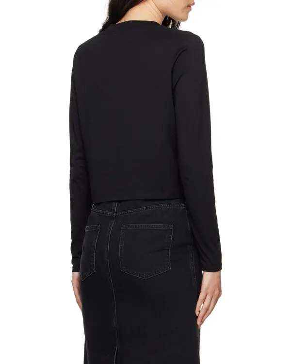 LOULOU STUDIO Long Sleeve Crewneck T-shirt