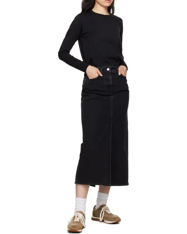 LOULOU STUDIO Long Sleeve Crewneck T-shirt