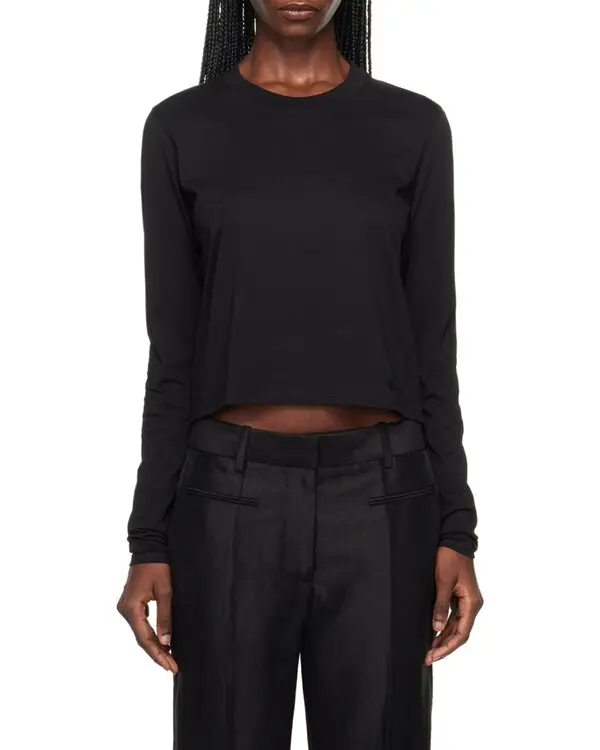 LOULOU STUDIO Long Sleeve Crewneck T-shirt
