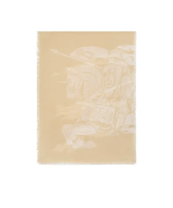 Burberry Knight Motif Long Scarf