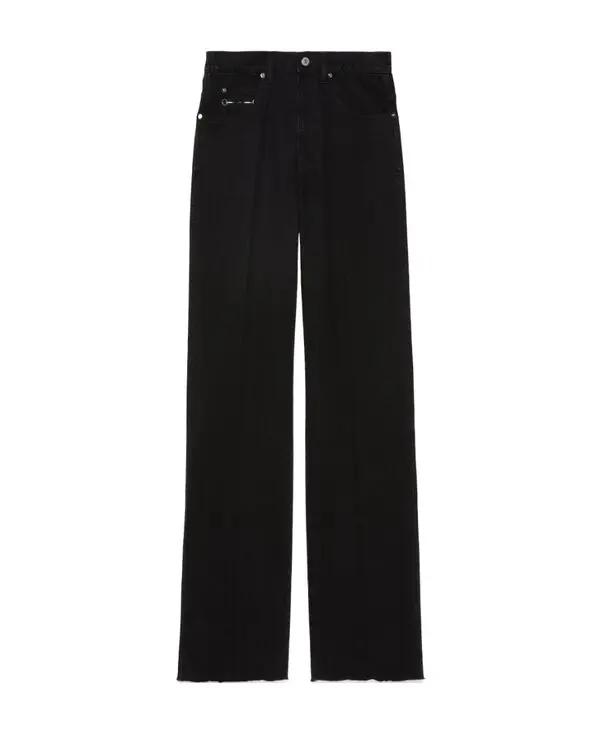 Gucci Horsebit Straight-leg Jeans - Black
