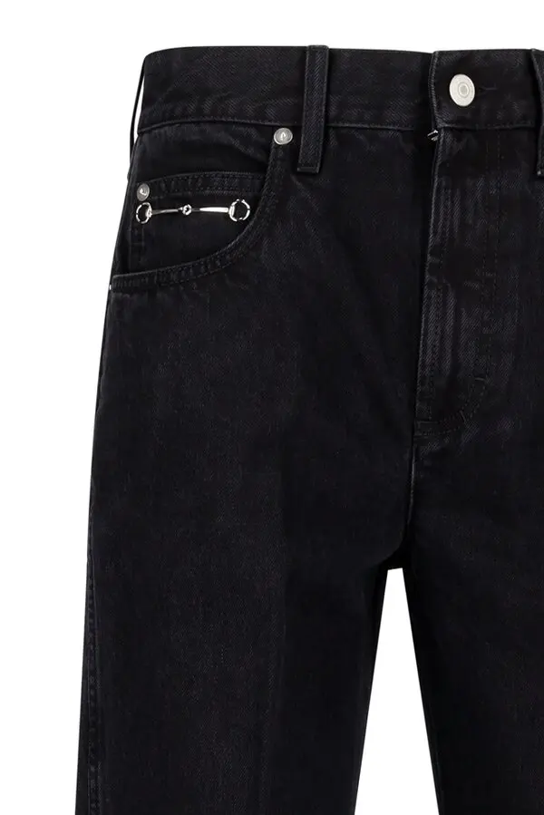 Gucci Horsebit Straight-leg Jeans