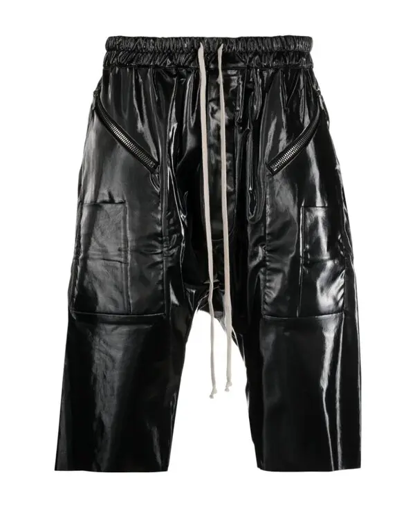 Rick Owens Drop-crotch Drawstring Shorts