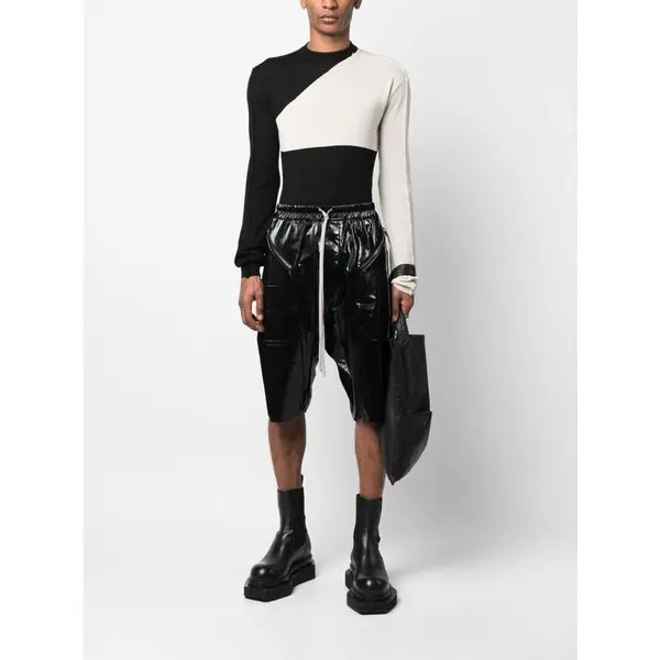 Rick Owens Drop-crotch Drawstring Shorts