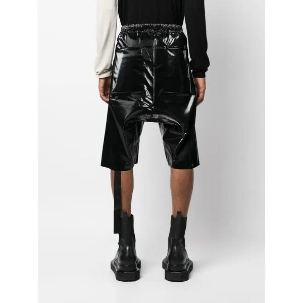 Rick Owens Drop-crotch Drawstring Shorts