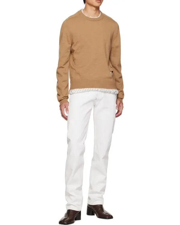 MAISON MARGIELA Bianchetto Straight-leg Jeans