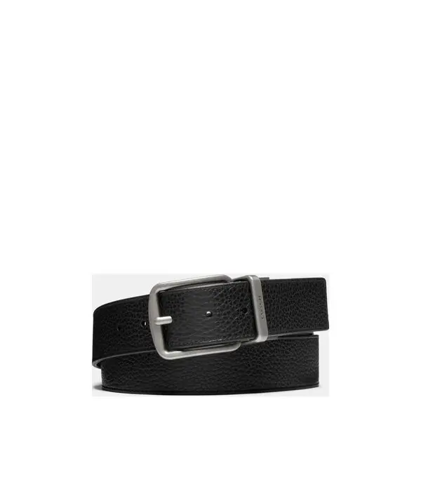 COACH Leather Pin-buckle Belt - Black