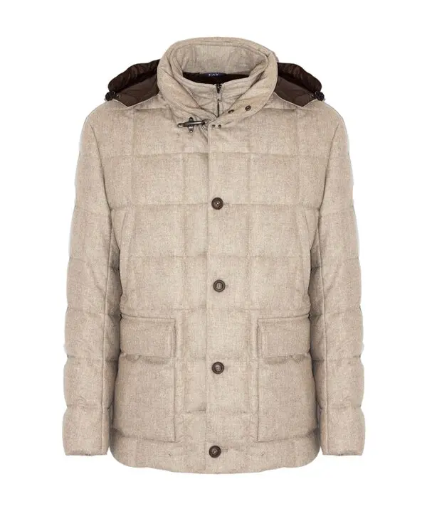 FAY Hooded Padded Coat