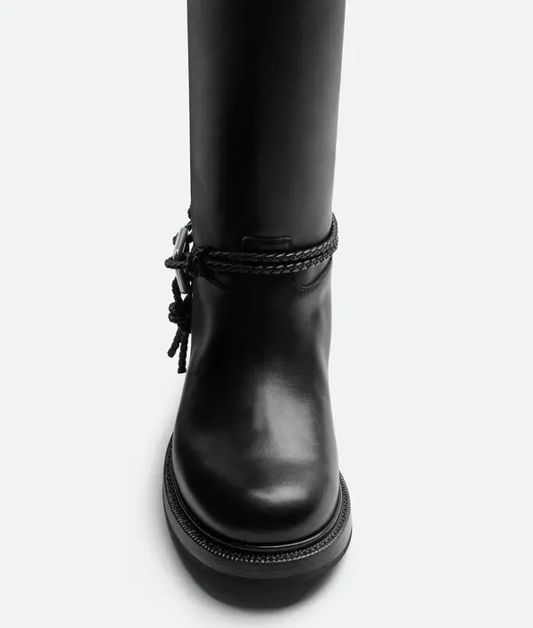 Bottega Veneta Knee High Boots - Black