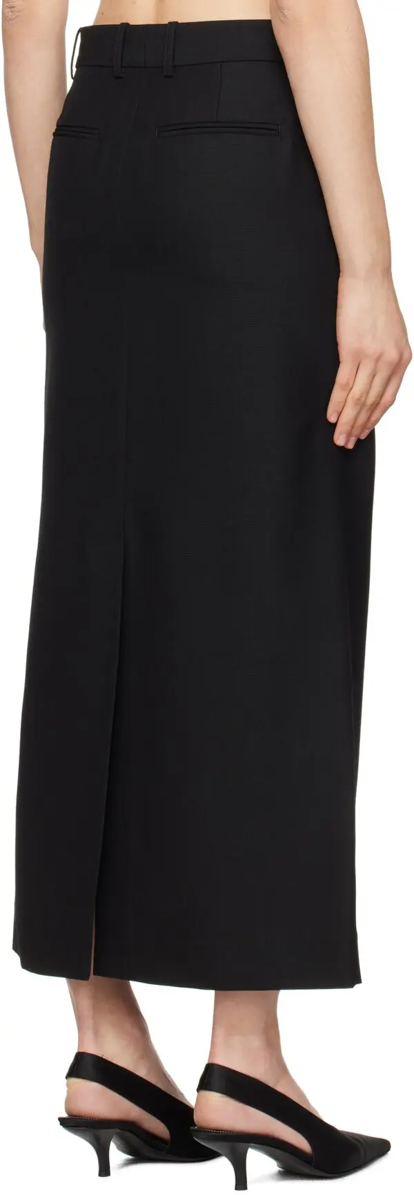 TOTEME High-waist Midi Skirt