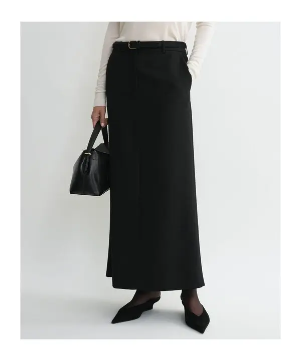 TOTEME High-waist Midi Skirt
