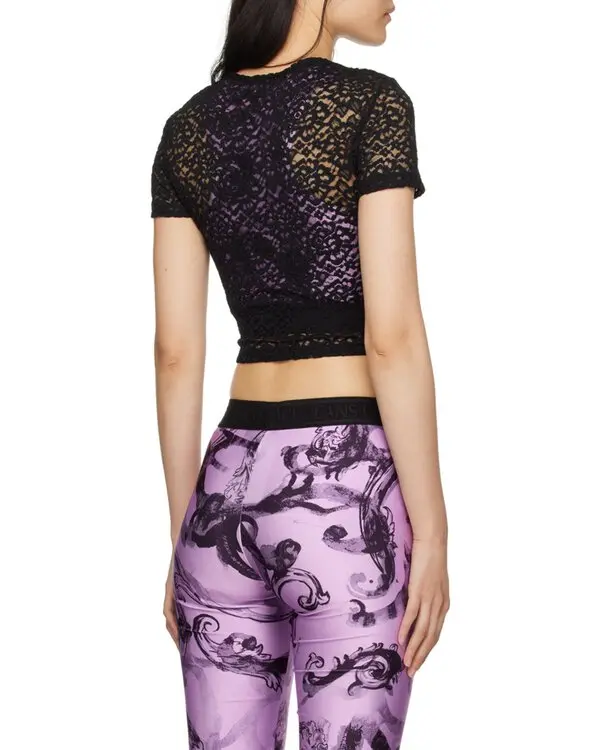 Versace Lace Appliqué T-shirt