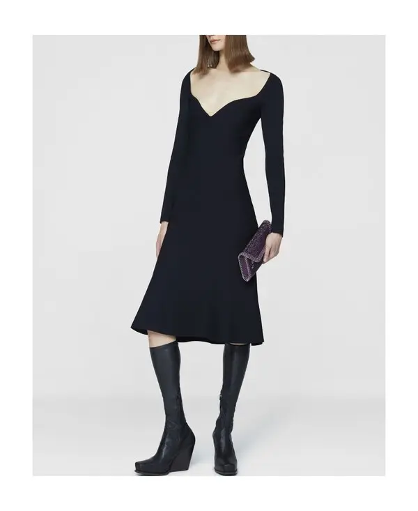 Stella McCartney V-neck Flared Dress