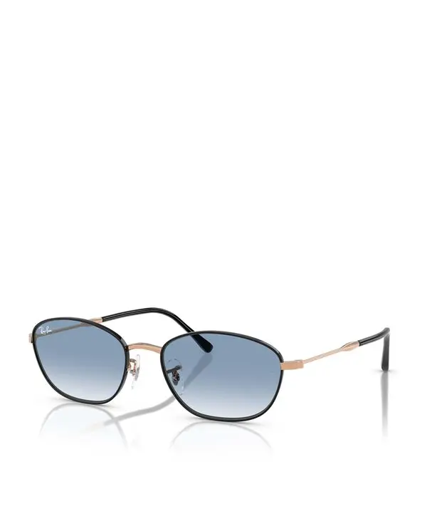 Ray-ban Geometric Metal Sunglasses