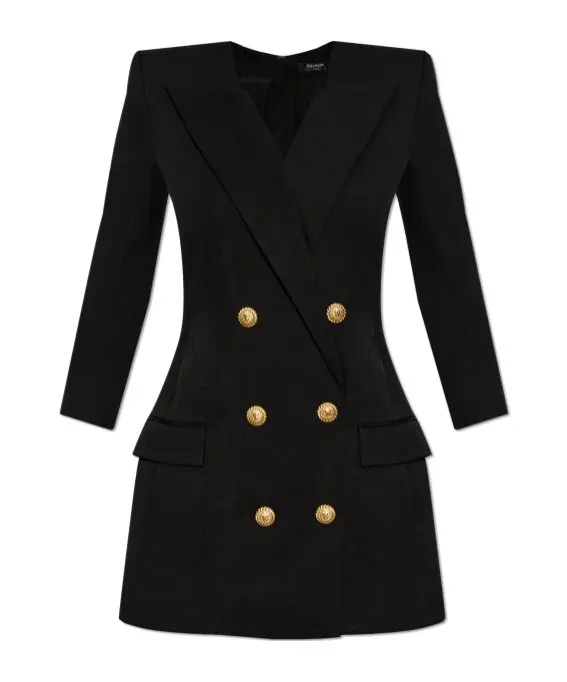 Balmain Double Breasted Blazer Dress