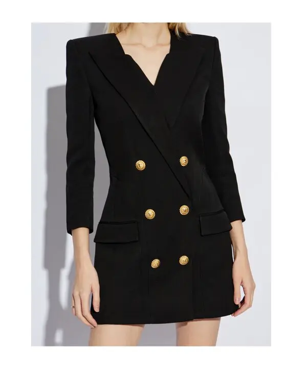 Balmain Double Breasted Blazer Dress