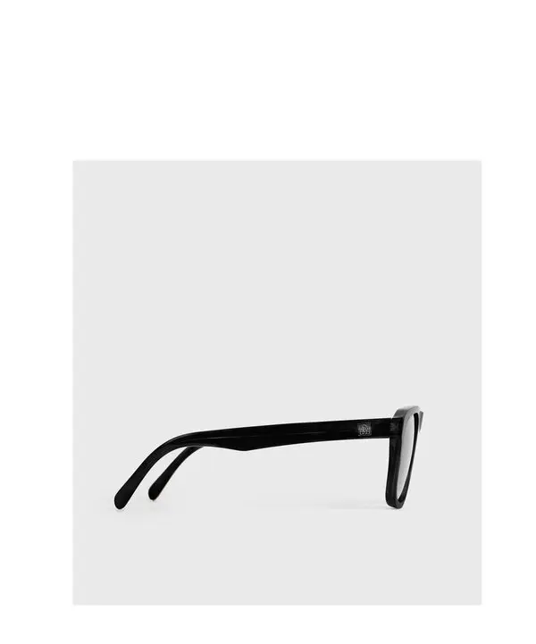 TOTEME Logo Plaque Navigator Sunglasses - Gray