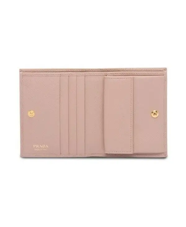 Prada Logo Bifold Wallet
