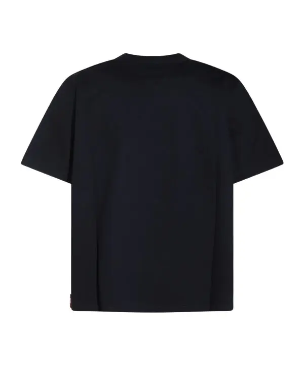 Bottega Veneta Check Detailed Crewneck T-shirt