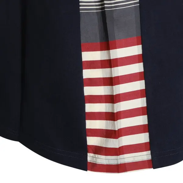 Bottega Veneta Check Detailed Crewneck T-shirt