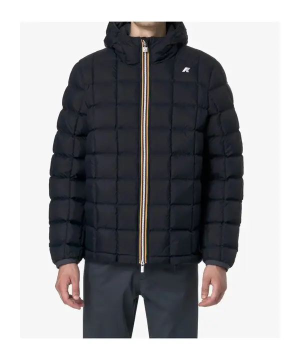 K-WAY Reversible Hooded Down Jacket - Black
