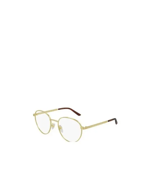 Gucci Round Frame Eyeglasses - White