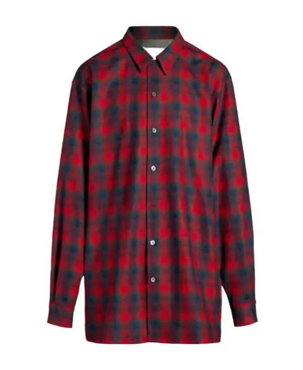 MAISON MARGIELA Pendleton Checked Oversized Shirt