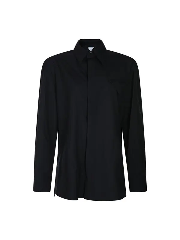 Bottega Veneta Long Sleeved Shirt - Black