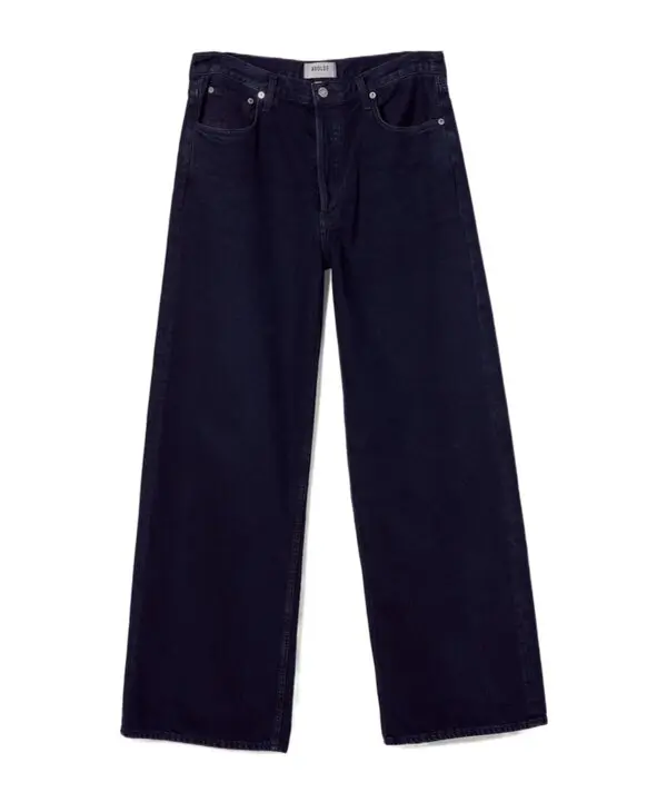AGOLDE Slung Jeans Dark Wash Wide Leg