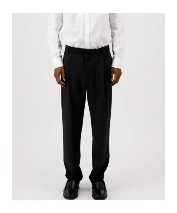 Harris Wharf London Pleated Trousers In Superfine Merino Wool