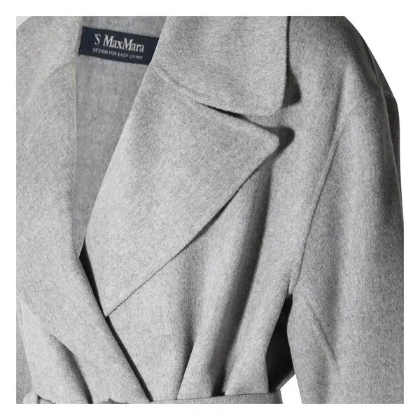 Max Mara Belted Long-sleeved Coat