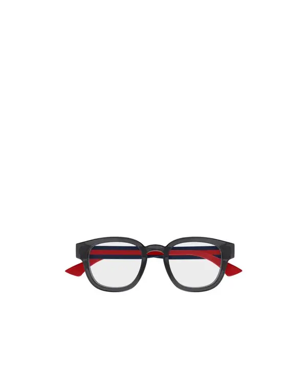 Gucci Round Frame Eyeglasses - Black