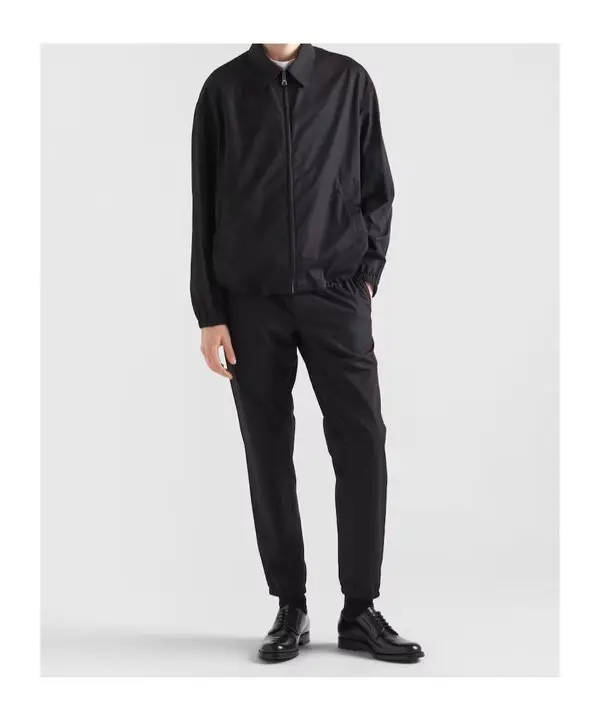 Prada Long-sleeved Zip Jacket - Black