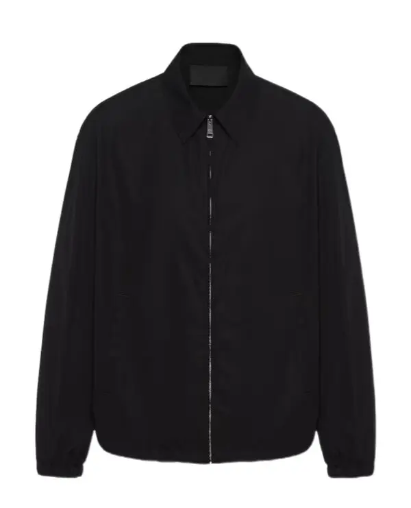Prada Long-sleeved Zip Jacket - Black