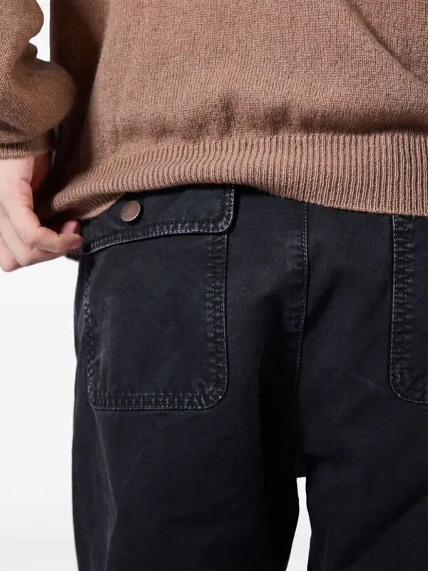 Prada Logo Detailed Wide-leg Jeans