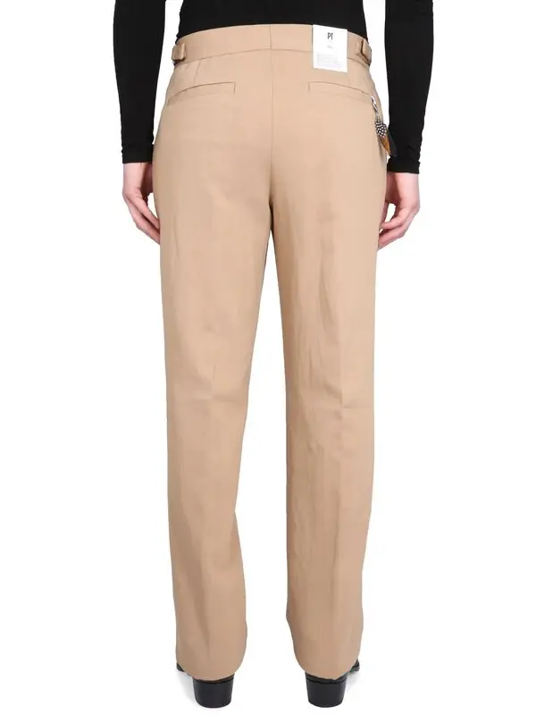 PT TORINO Classic Edge Trousers - Nude