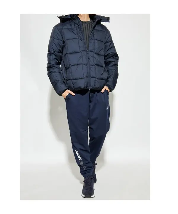 EA7 Padded Hooded Jacket - Navy Blue