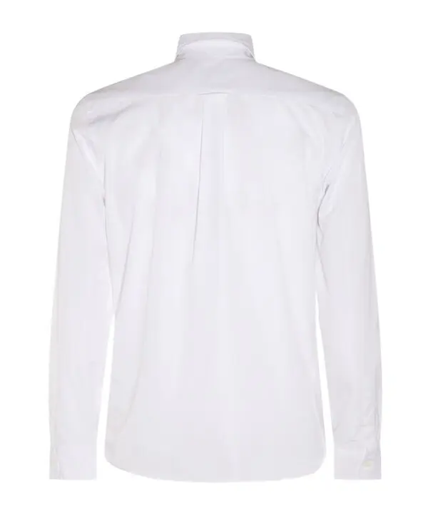 Maison Kitsuné Fox Head Patch Long-sleeved Shirt