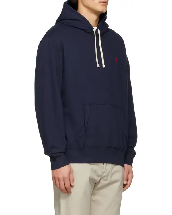 Polo Ralph Lauren Embroidered Logo Hoodie - Blue