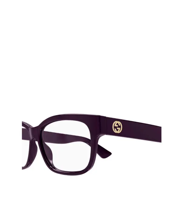 Gucci Rectangle Frame Eyeglasses - Black
