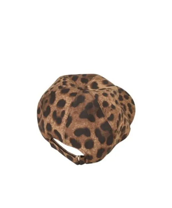 Borsalino Printed Baseball Cap - Brown