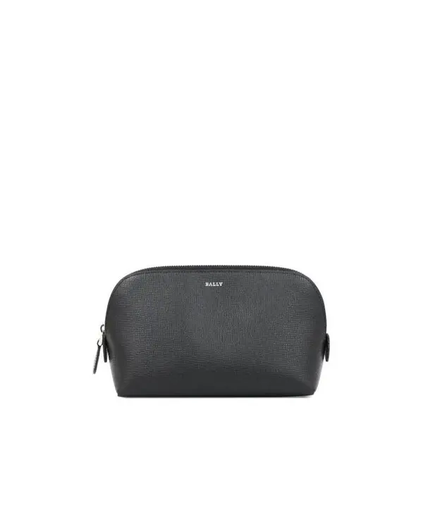 Bally Wrap Zipper Wallet - Black