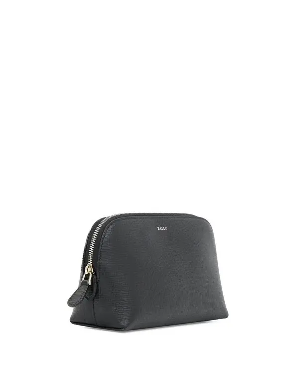Bally Wrap Zipper Wallet - Black